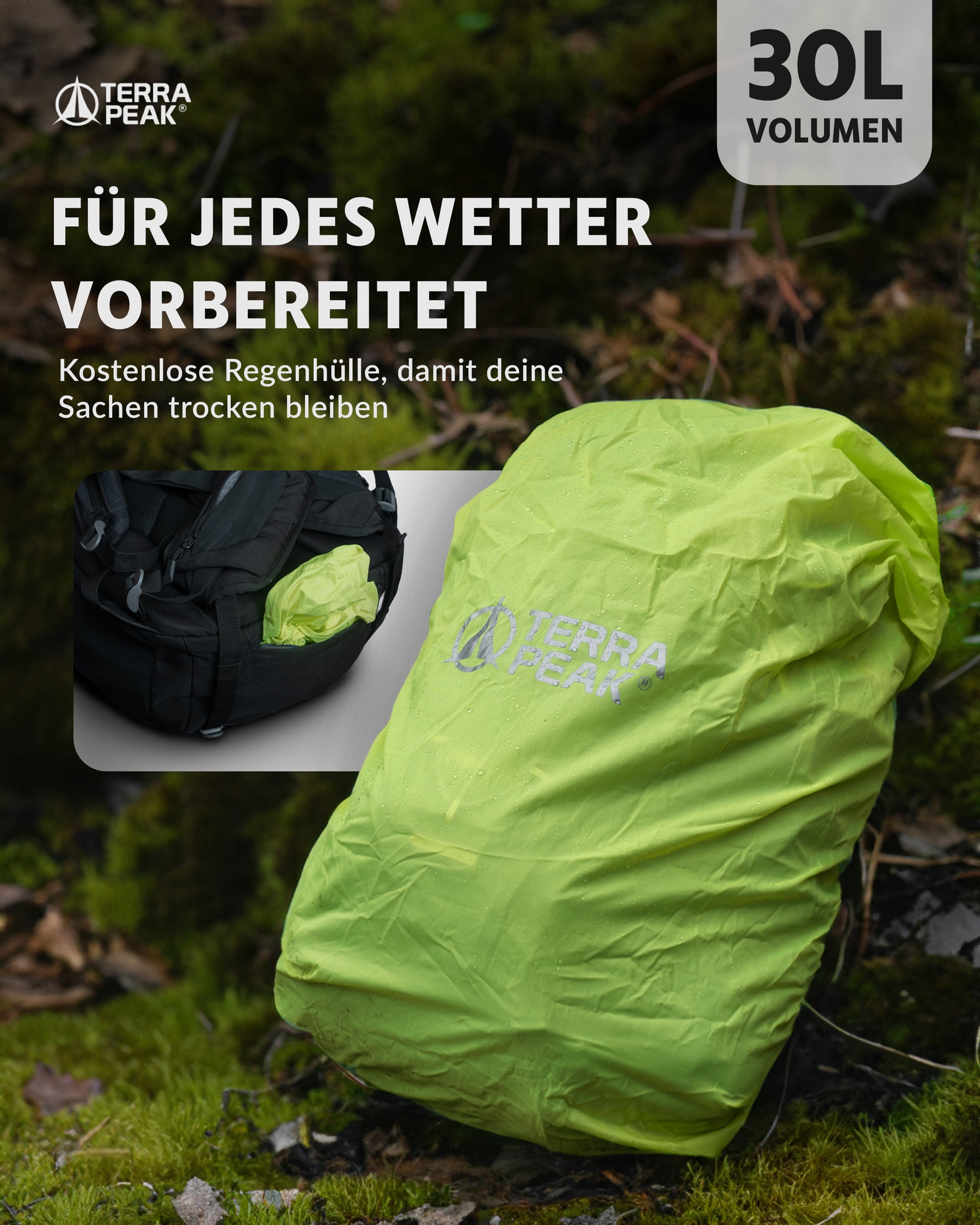 Wanderrucksack 30 Liter | Flex 30 | TERRAPEAK.DE